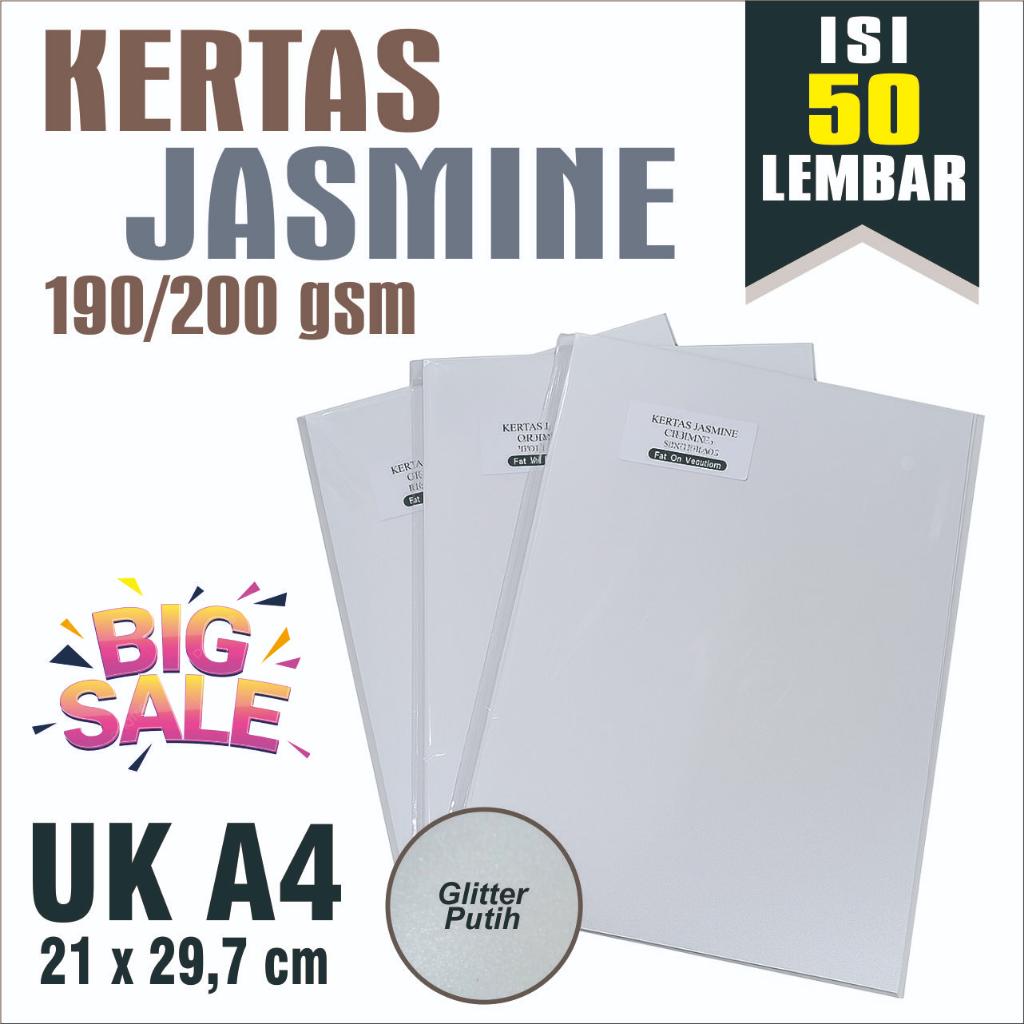 Jual Kertas Jasmine Fancy Paper 190gsm / 200gsm A4 Isi 50 Lembar ...