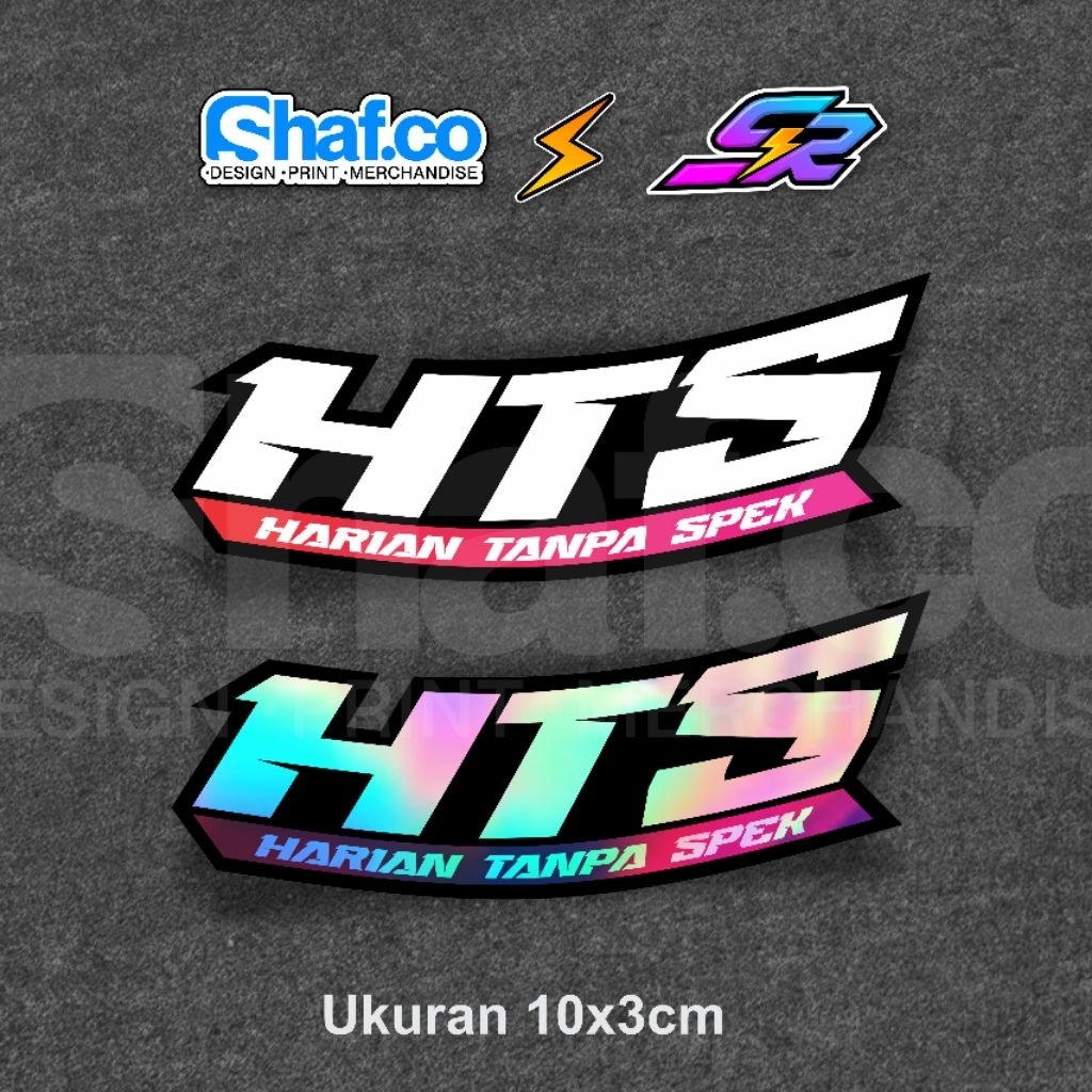 Jual STICKER HTS // STICKER HARIAN TANPA SPEK // STIKER KEREN ...