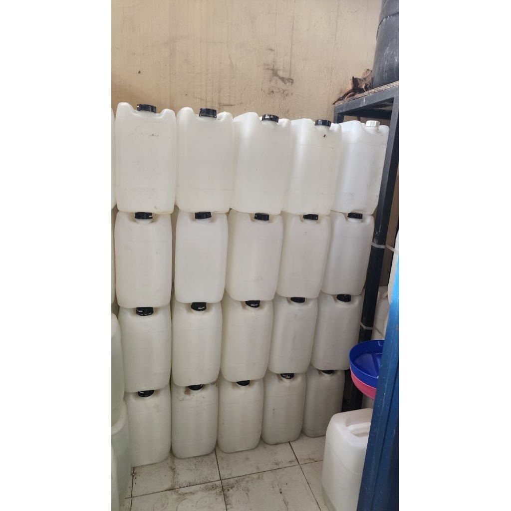 Jual Jerigen Bekas 25 ltr, Bekas Gula Cair 1x Pakai | Shopee Indonesia