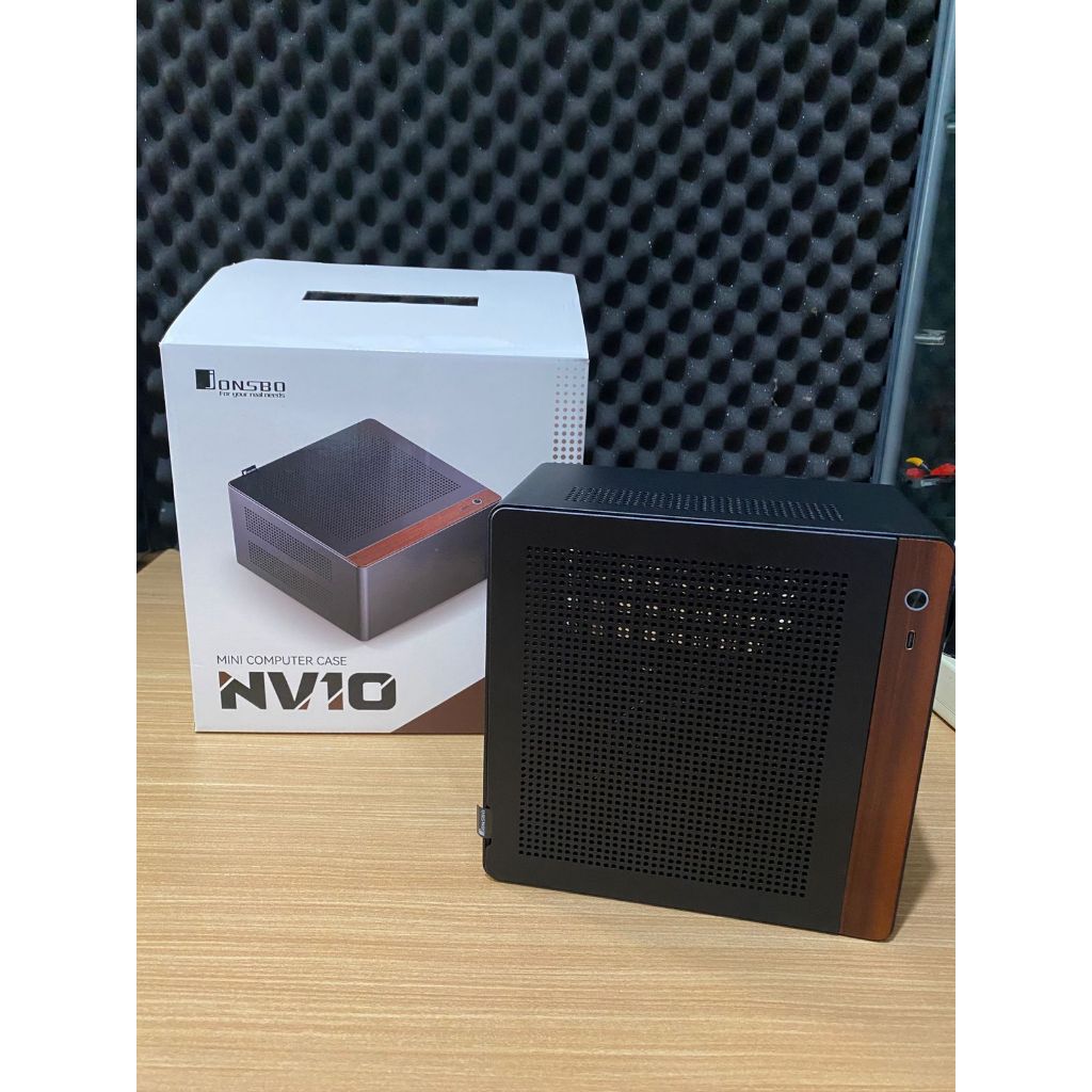 Jual JONSBO NV10 + PCIE RISER 4.0 MINI ITX CASE | Shopee Indonesia