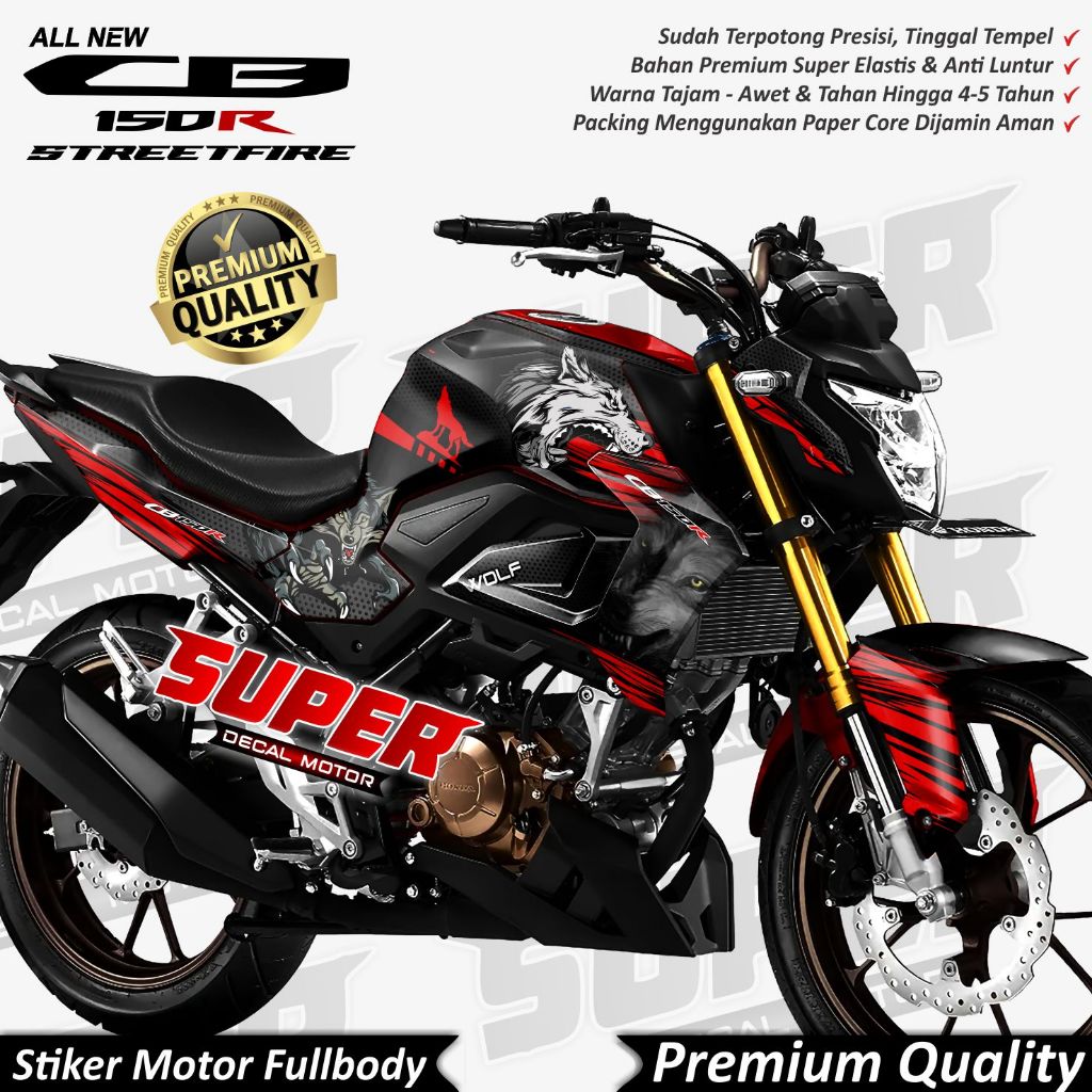 Jual (COD) Stiker Decal Motor CB150R V4 2021 Full Body Variasi Konsep ...