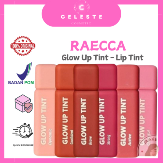 Jual 𝑪𝑬𝑳𝑬𝑺𝑻𝑬 - RAECCA | Glow Up Tint - Lip Tint | Shopee Indonesia