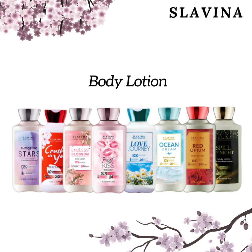 Jual Slavina Body Lotion 350ml | Shopee Indonesia