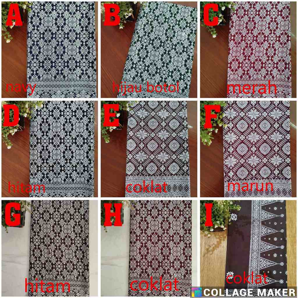 Jual KAIN BATIK HALUS MOTIF PRADA BINTANG SERIAN WARNA DAN MOTIF PRADA ...