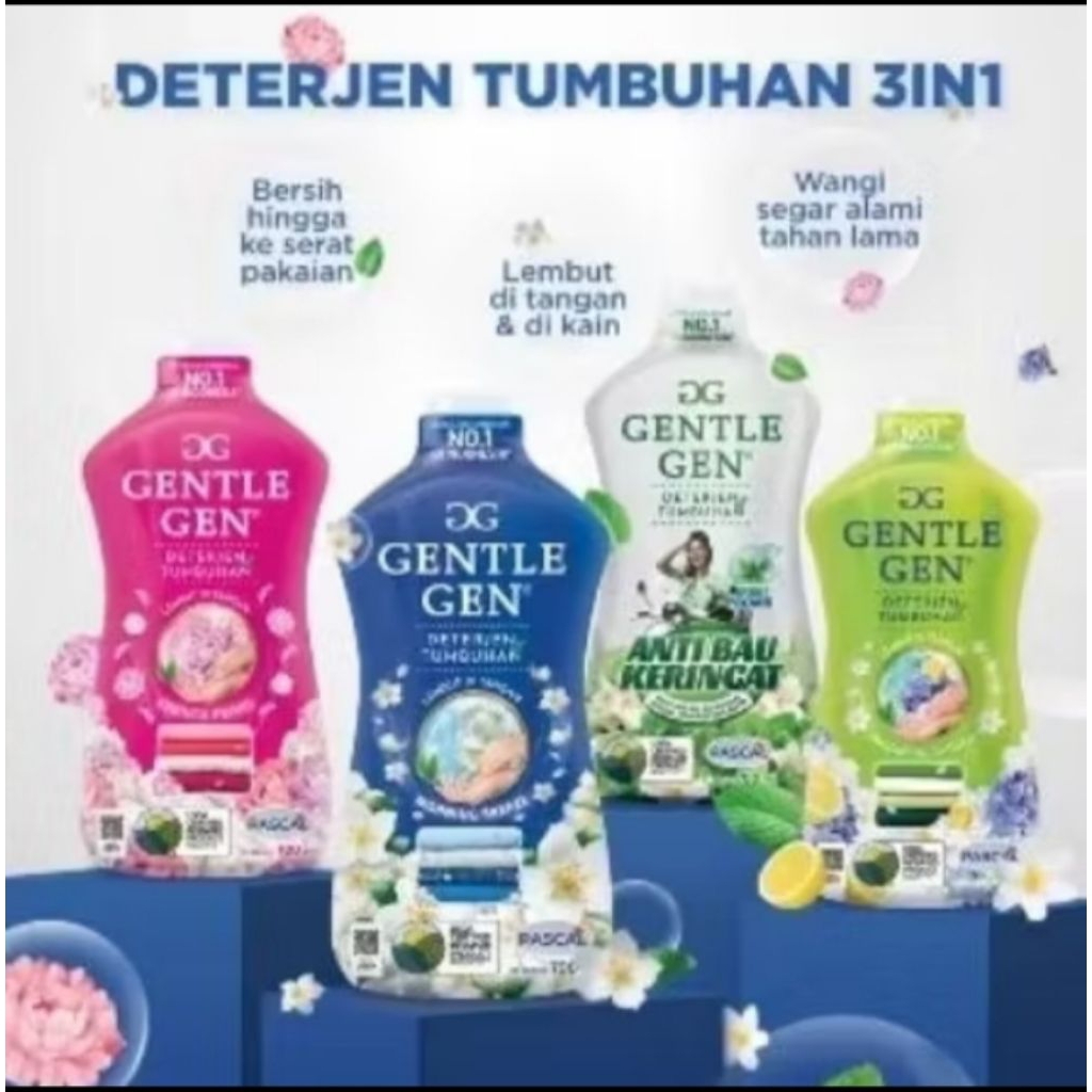 Jual GENTLE GEN DETERGEN CAIR 700ML | Shopee Indonesia