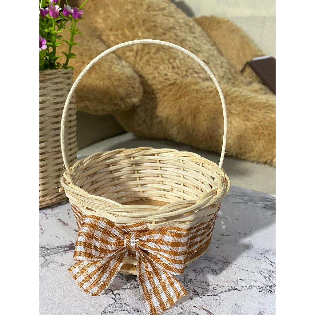 Jual Keranjang Tabur Bunga Bridesmaid - Keranjang Tangkai Souvenir ...