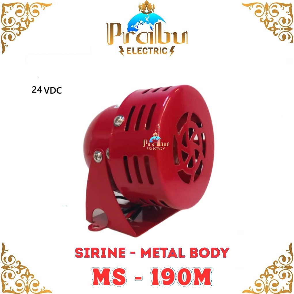 Jual Mini Motor Sirine Sirene MS-190 MS190 24VDC | Shopee Indonesia