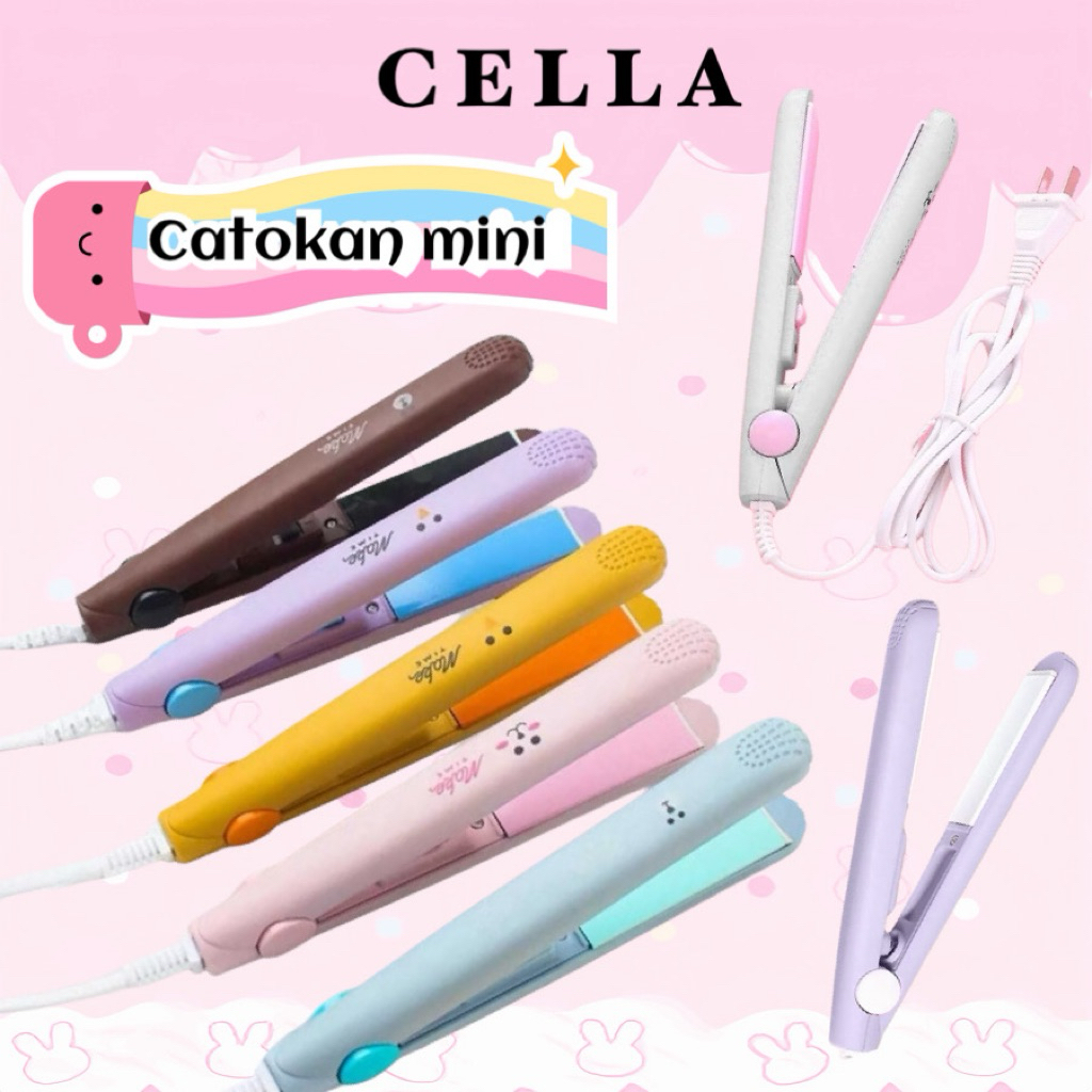Jual Catokan Mini 2 in 1 20W 180C Pelurus Rambut dan Keriting Portable ...