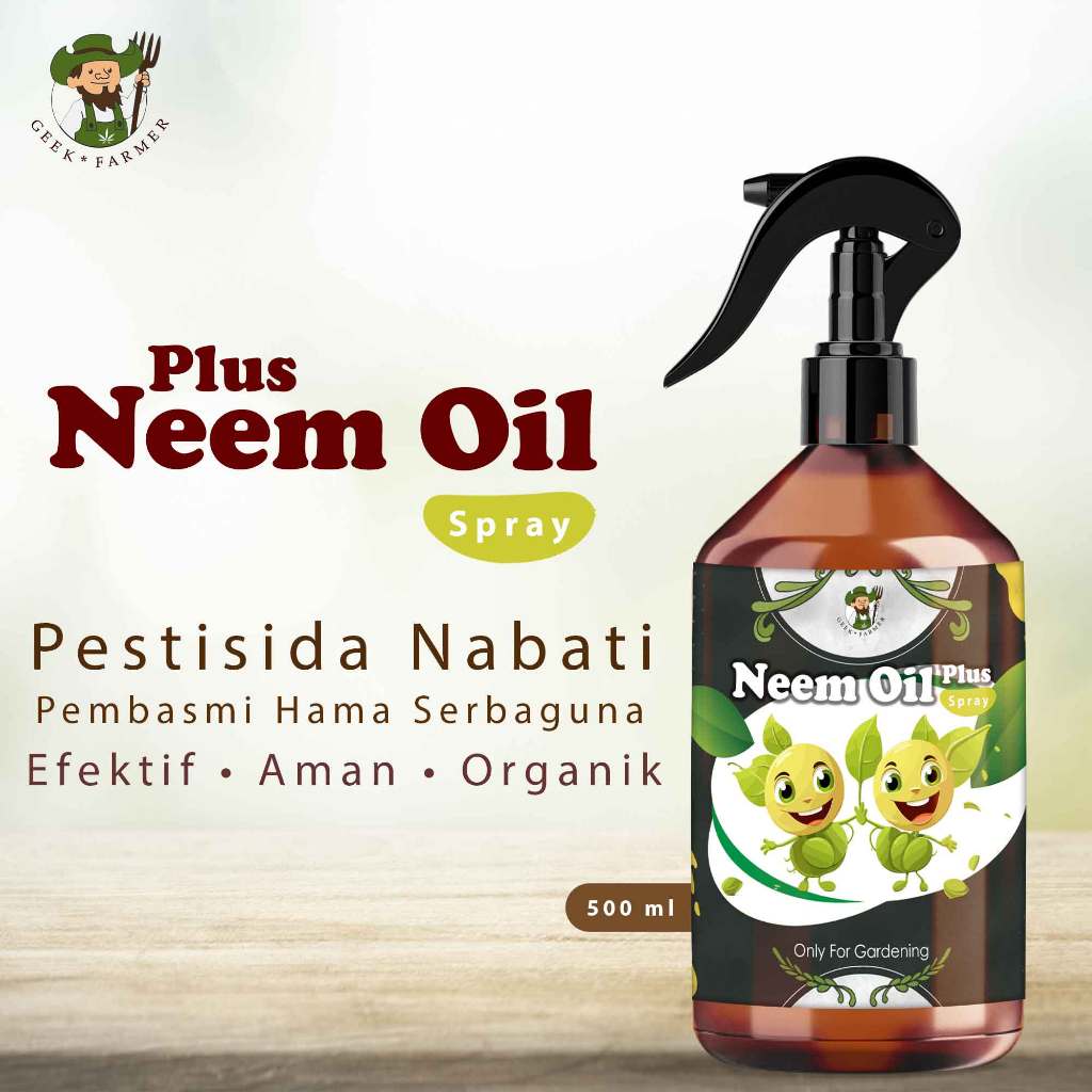 Jual Pestisida Nabati Neem Oil Spray 500ml Pembasmi Hama & Serangga ...