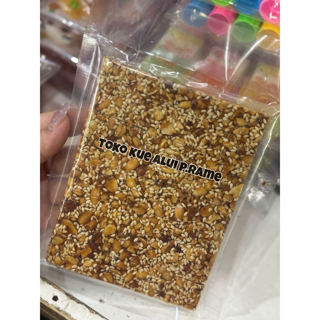 Jual Kacang Tumbuk Wijen / Ting Ting Wijen / Kipang Kacang Wijen Tidak ...