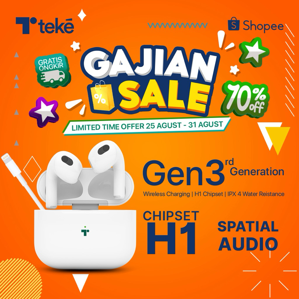Jual TEKE Pods 3rd Generation Gen 3 2024 (Serial Number Detected ...