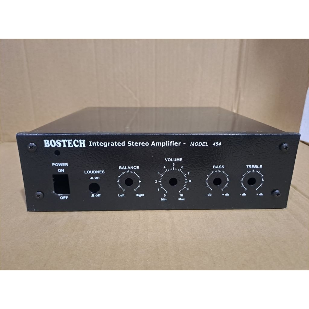 Jual Box Amplifier Model ( sedang ) plat Kaleng * Bostec 454 * Promo ...