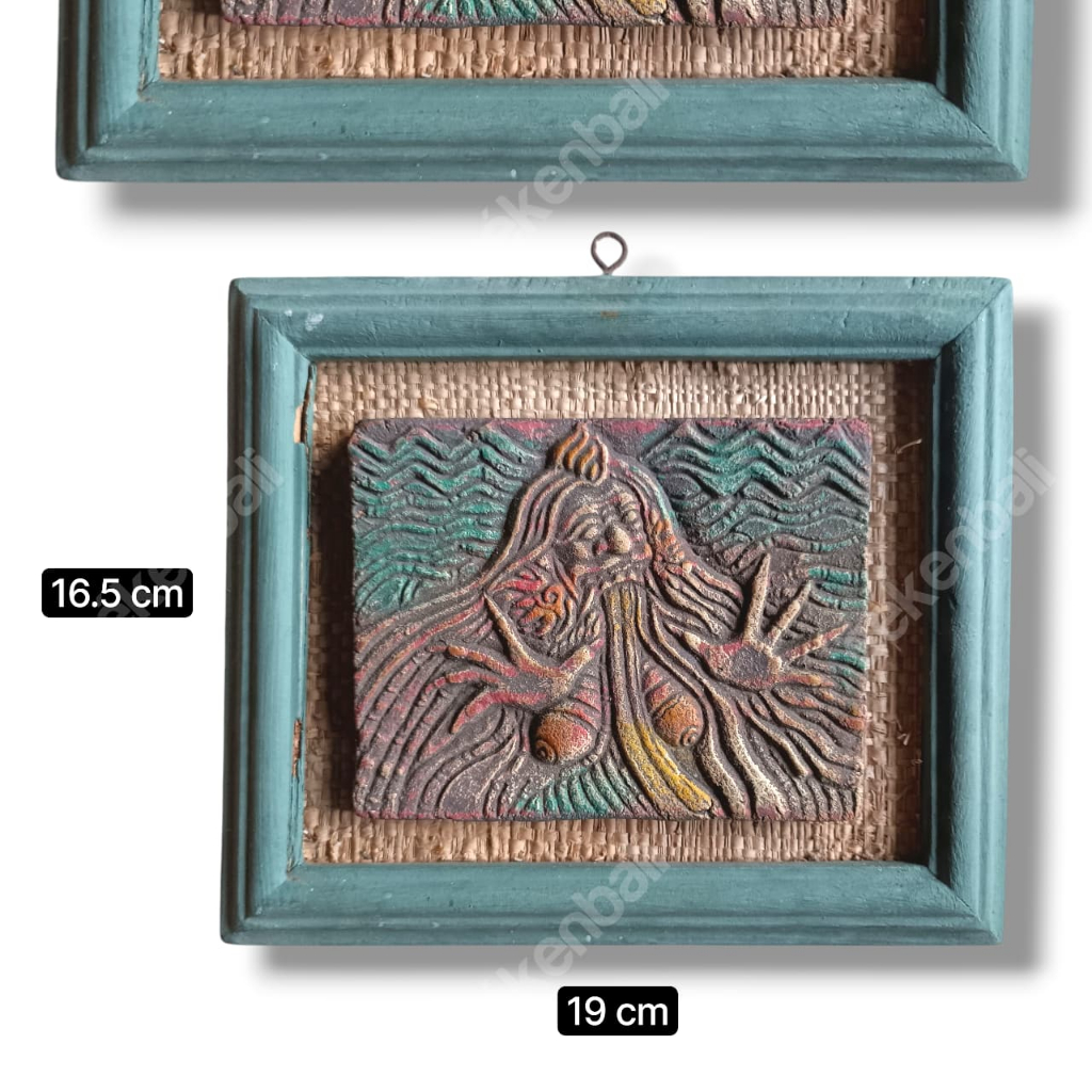 Jual Lukisan Relief Rangda Bali - Hiasan Dinding Timbul Kayu - Dekorasi ...