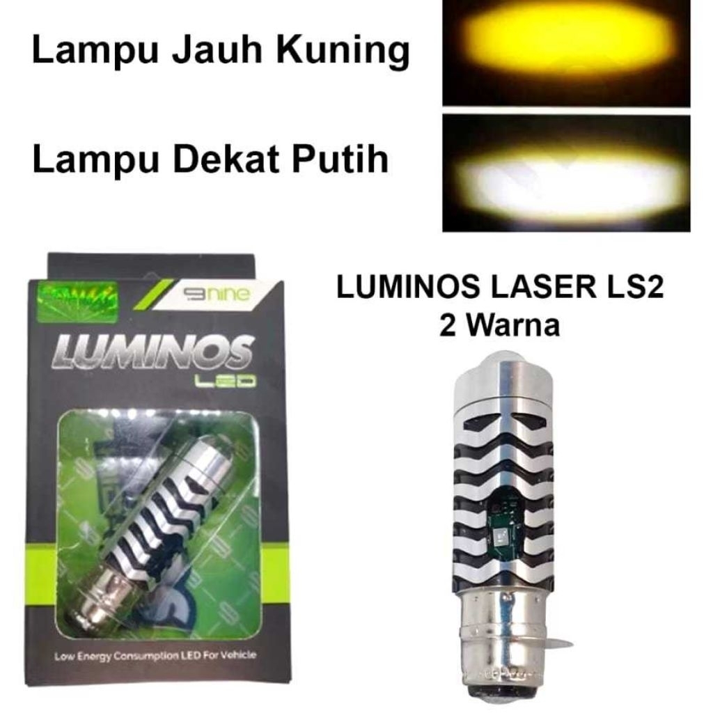 Jual LAMPU LED LASER LUMINOS LUXIMOS LS2 H6 COCOK SMUA MOTOR BEBEK ...