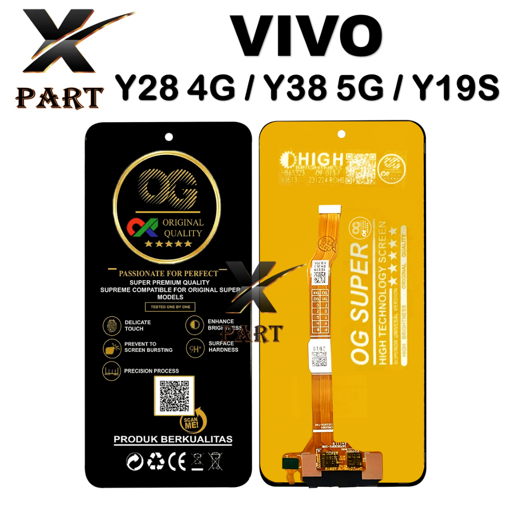 Jual LCD VIVO Y28 / LCD TOUCHSCREEN VIVO Y28 4G / Y38 5G Y19S LCD VIVO ...