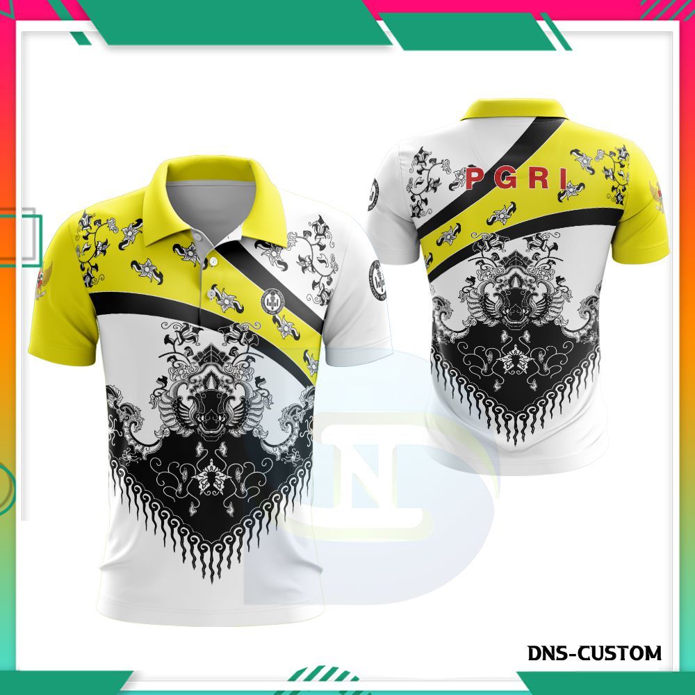 Jual Seragam PGRI Pria / Baju Polo PGRI Pria Terbaru / Kaos Guru PGRI ...