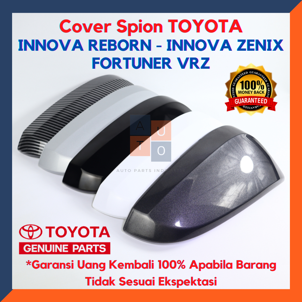 Jual Cover Spion TOYOTA Innova Reborn - Zenix Fortuner Vrz Hilux ...