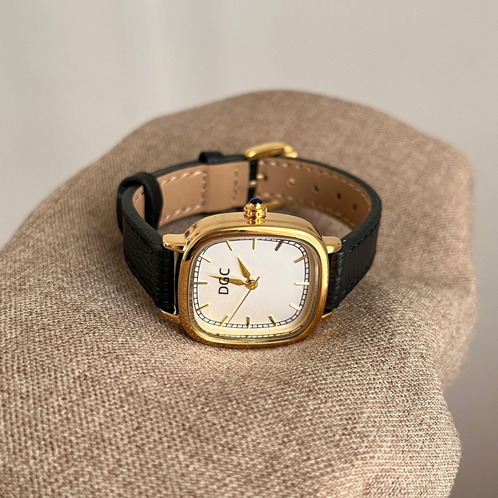 Jual DGC W517 Jam Tangan Wanita Korean Square Thin Belt Small Student ...