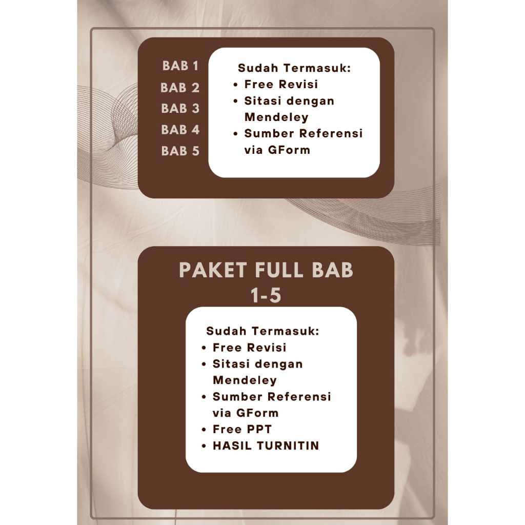 Jual Paket Full BAB 1-5 PROPOSAL DAN SKRIPSI | Shopee Indonesia