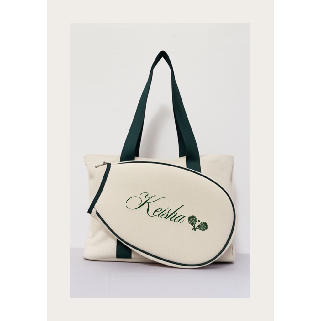 Jual RACKET TENNIS/ PADEL BAG Custom Nama - Tas Padel Tennis Badminton ...