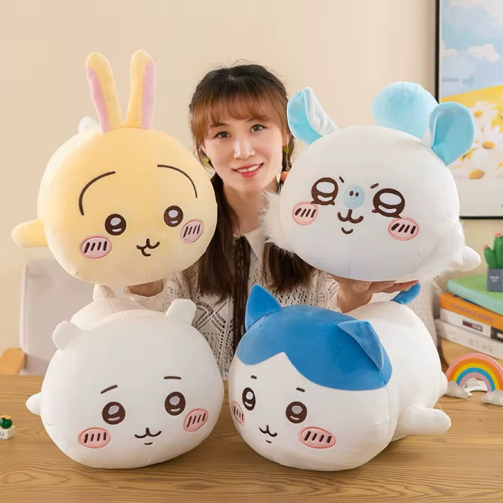 Jual Boneka Hachiware Usagi Chiikawa Momonga Baring Lembut Import Lucu ...