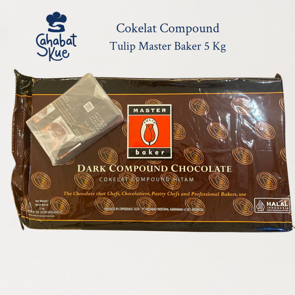 Jual Tulip Dark Compound / Master Baker 5kg - Cokelat Compound Premium ...