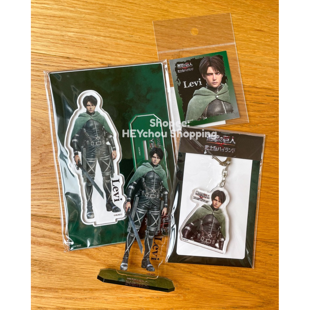 Jual [RARE] LEVI ACKERMAN Attack on Titan Shingeki no Kyojin x Fujikyu ...