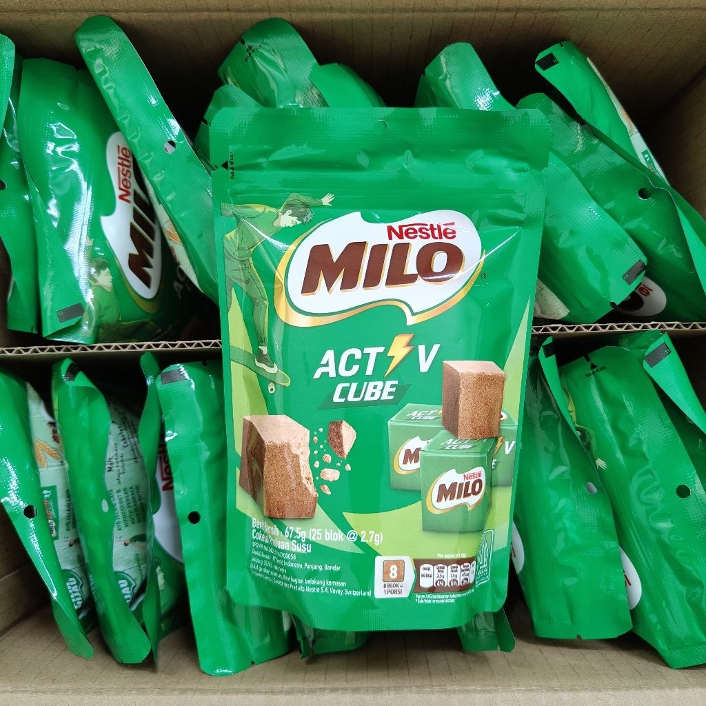 Jual Nestle Milo Activ Cube 25pcs | Shopee Indonesia