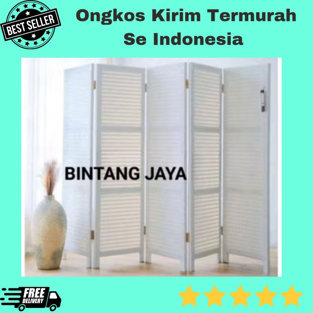 Jual PROMO Sketsel Pembatas Ruangan Rotan Sintetis Partisi Sekat ...