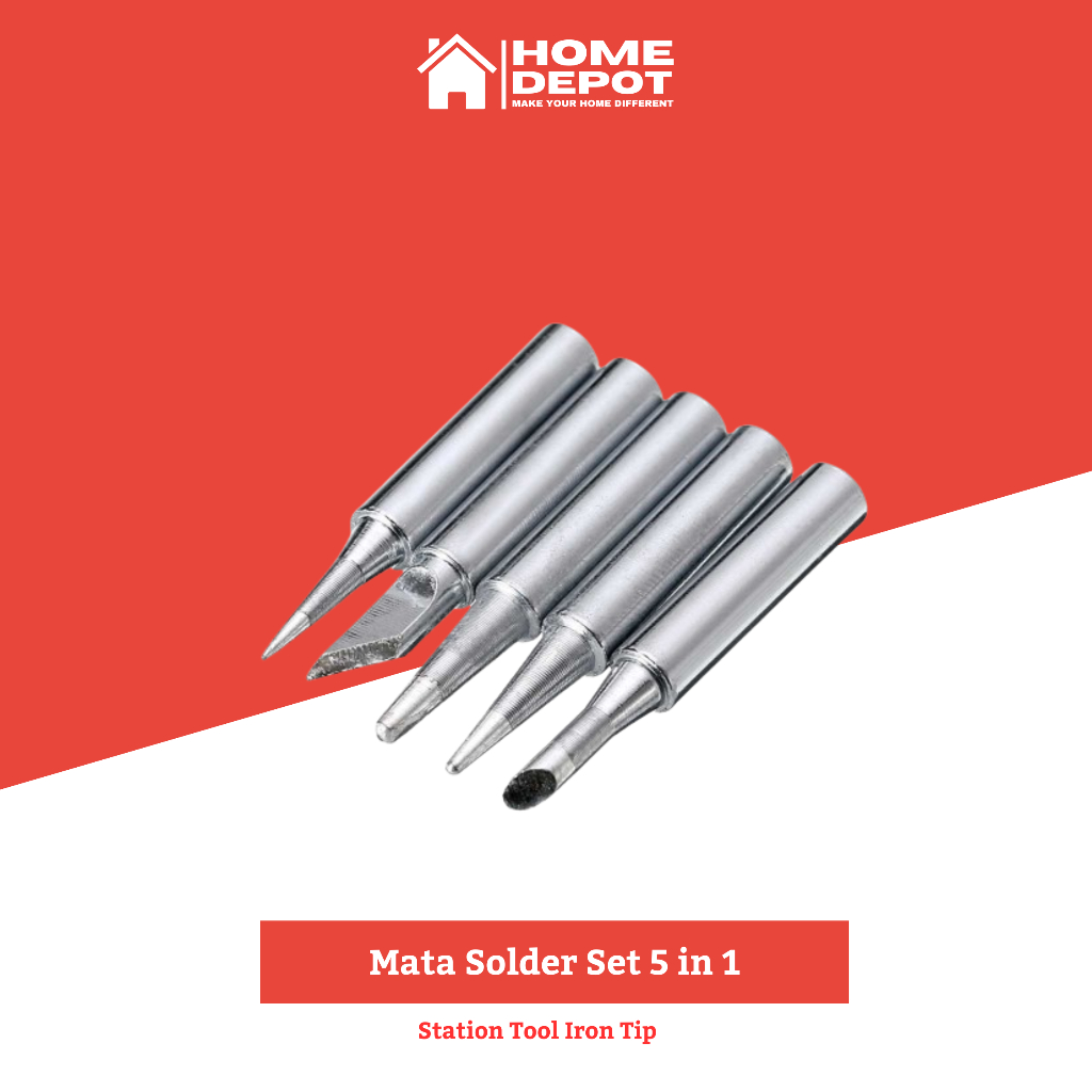 Jual Mata Solder Set Station Tool Iron Tip 900M-T 5 Pcs | Shopee Indonesia
