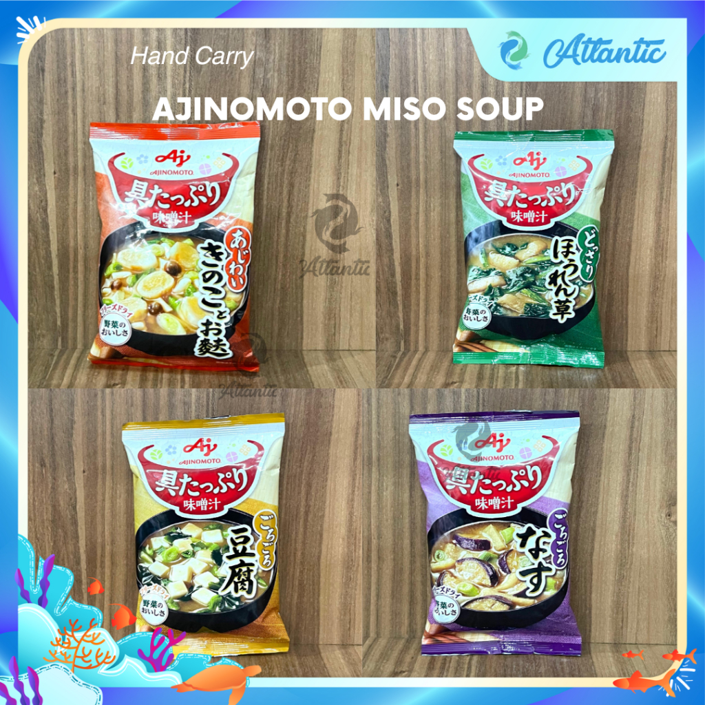 Jual Ajinomoto Miso Soup Sup Miso Isi Sayuran Sup Miso Jepang Sup Miso ...