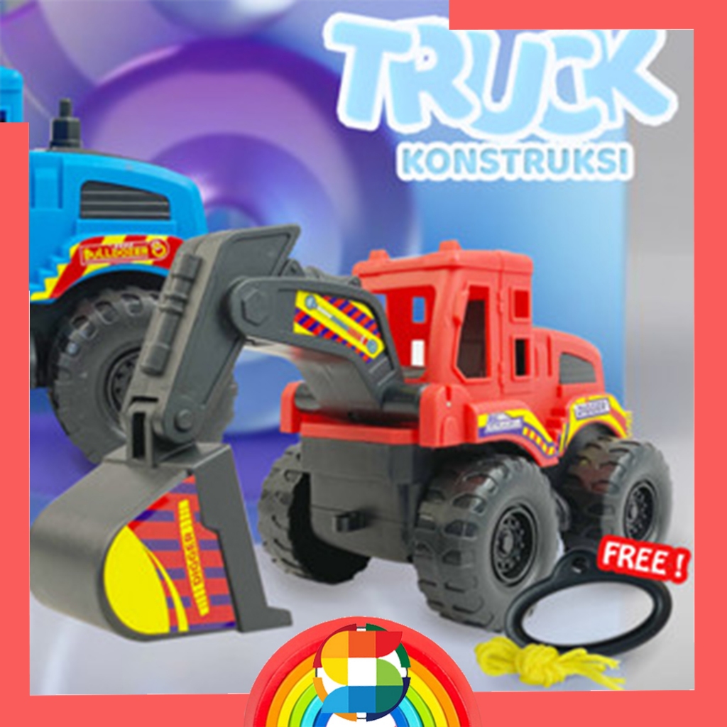 Jual Mainan Truck Kontruksi/ Mainan Anak Truk Pasir Termurah 79047 ...