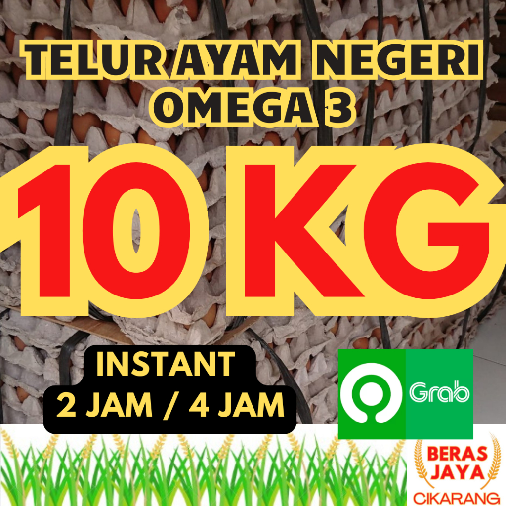 Jual (SPESIAL SALE SHOPEE!!) Promoo Telur Ayam Negeri Omega 3 Asli ...