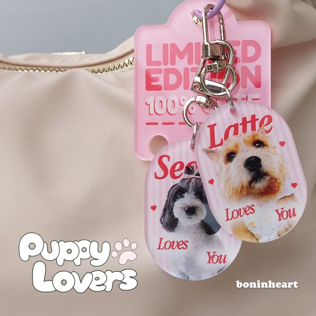 Jual [PO] Puppy Lovers Seventeen SVT Pet Acrylic Keychain Gantungan ...