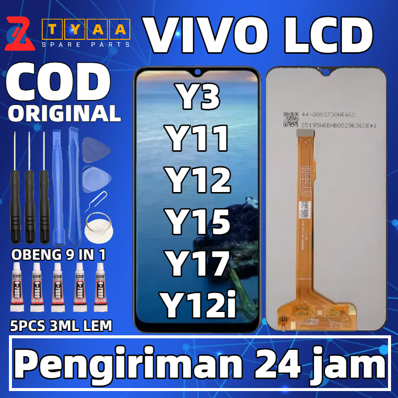 Jual 【ORIGINAL】LCD Touchscreen VIVO Y12/Y15/Y17/Y12i/Y11/Y3 Fullset Original HP Garansi 1 tahun ...