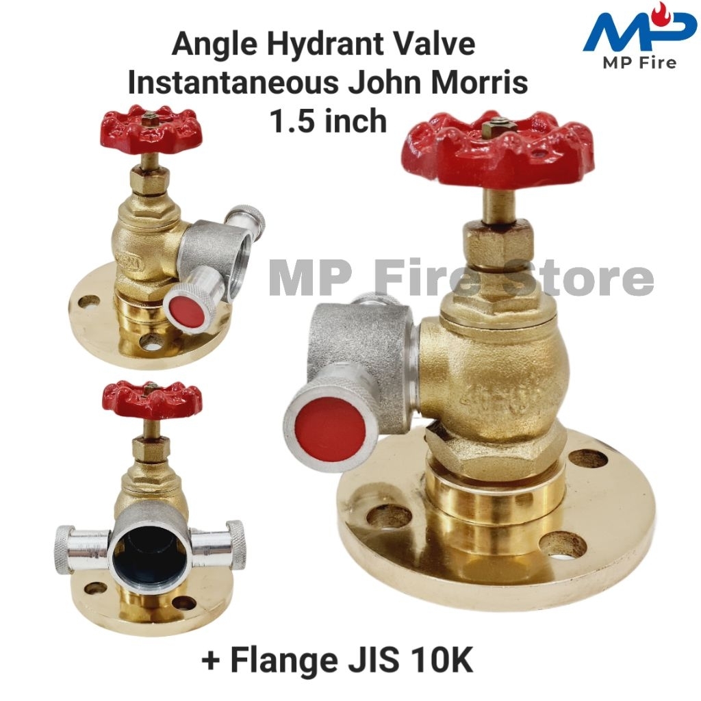 Jual FIRE ANGLE HYDRANT LANDING VALVE ZEKI 1.5 in 40 MM COUPLING ...