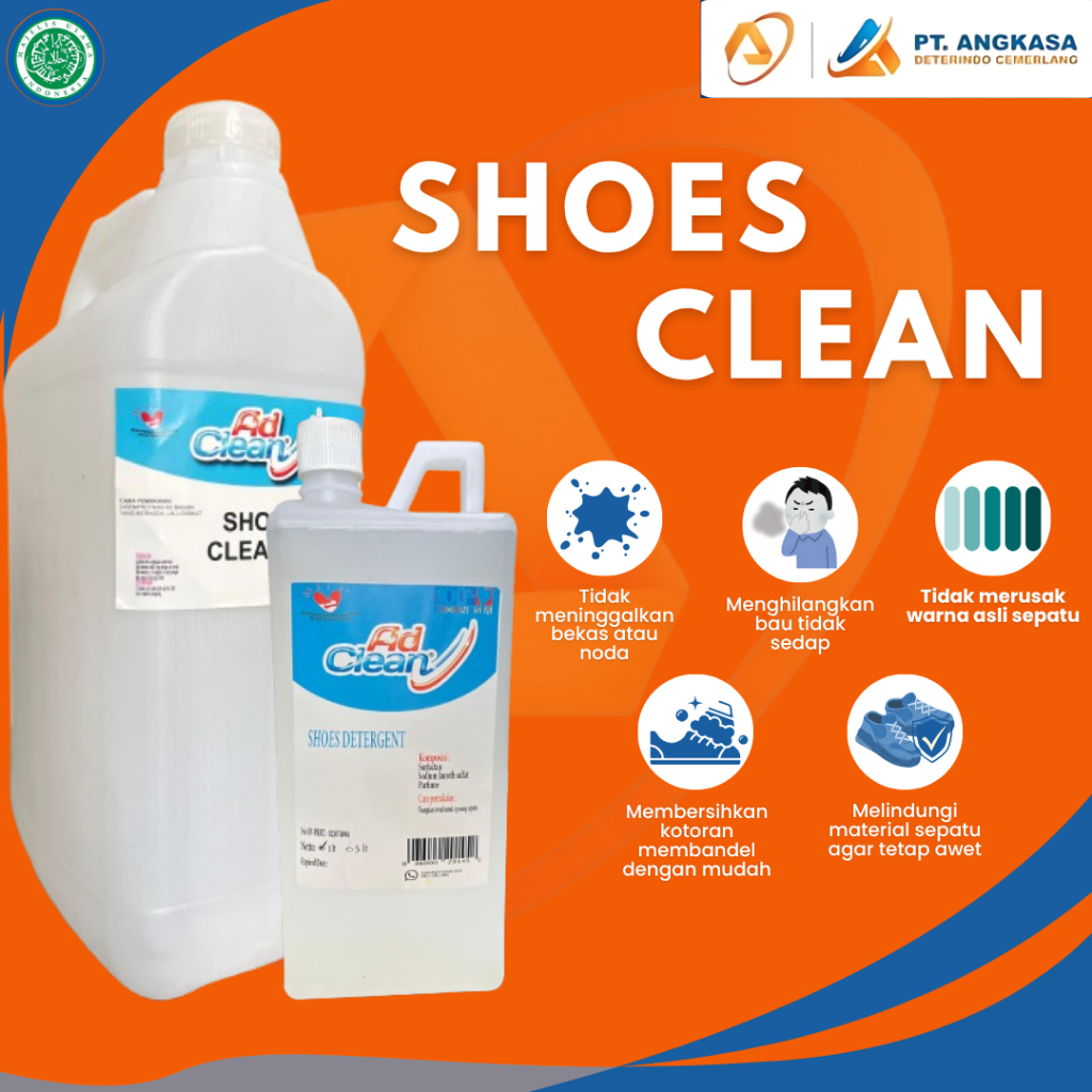 Jual AD CLEAN Pembersih Sepatu Premium (Shoes Clean) | Shopee Indonesia