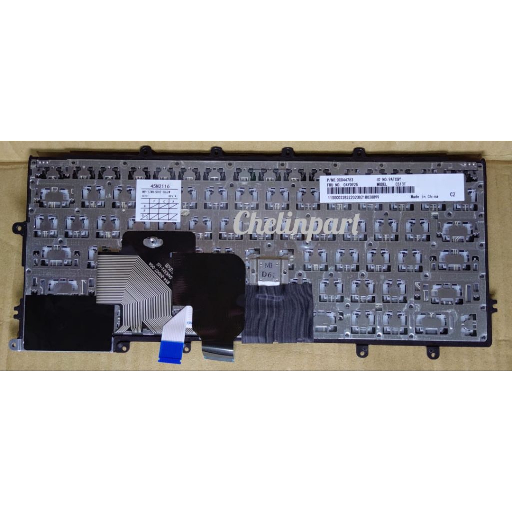 Jual Keyboard Lenovo Thinkpad X240 X240S X250 X260 20F5 20F6 | Shopee ...