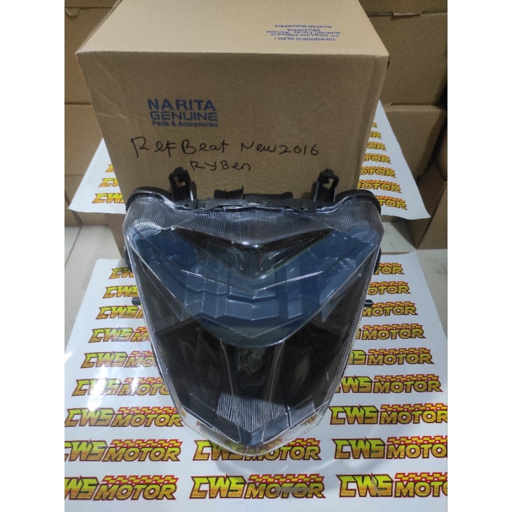 Jual REFLEKTOR LAMPU DEPAN BEAT ESP NEW STREET ECCO 2016 2017 2018 2019 ...