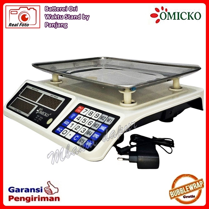 Jual Timbangan digital timbangan buah digital timbangan laundry baterei ...