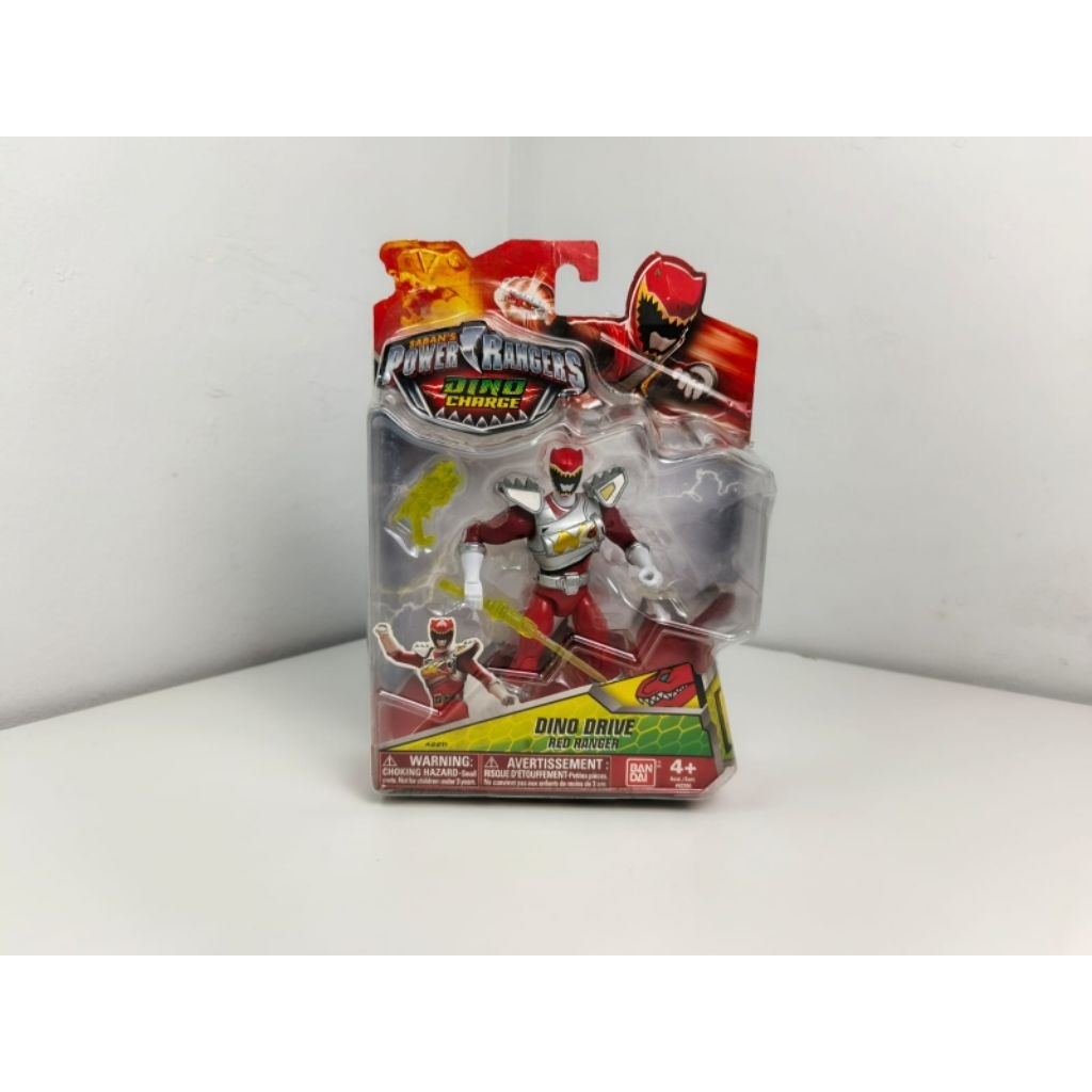 Jual POWER RANGER DINO DRIVE (RED RANGER) | Shopee Indonesia