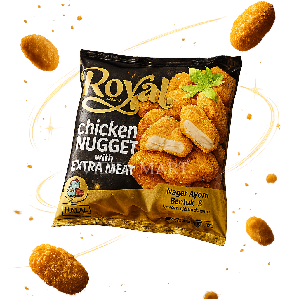 Jual Royal Chicken Nugget S 470g with Extra Meat | Shopee Indonesia