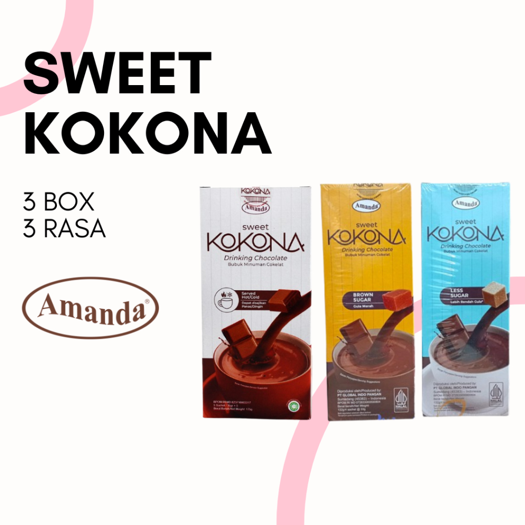 Jual Sweet Kokona Paket 3 Box - Minuman Coklat Kereta API by Amanda ...