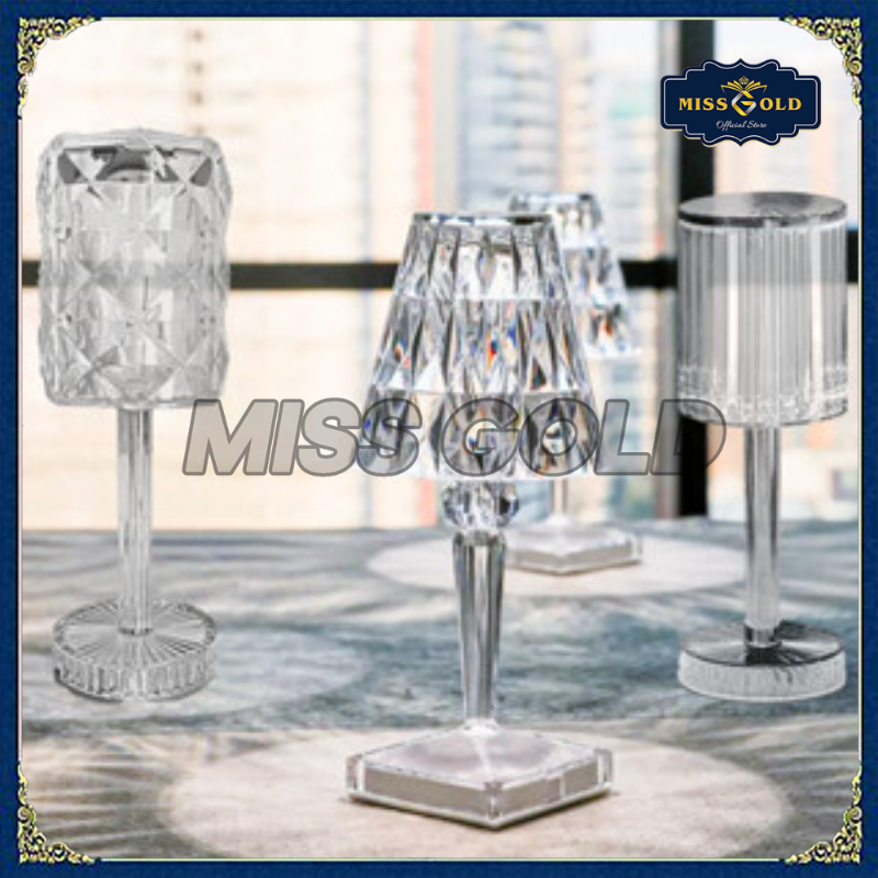 Jual MISS GOLD LAMPU MEJA CRYSTAL LED AKRILIK DIAMOND HIAS TIDUR ...