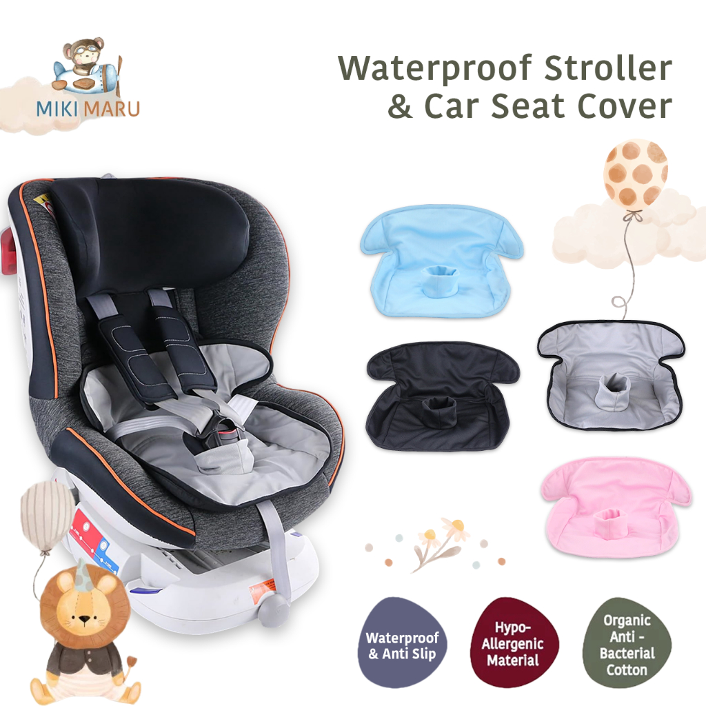 Jual Mikimaru Tatakan Stroller Car Seat Waterproof Anti Air Premium ...