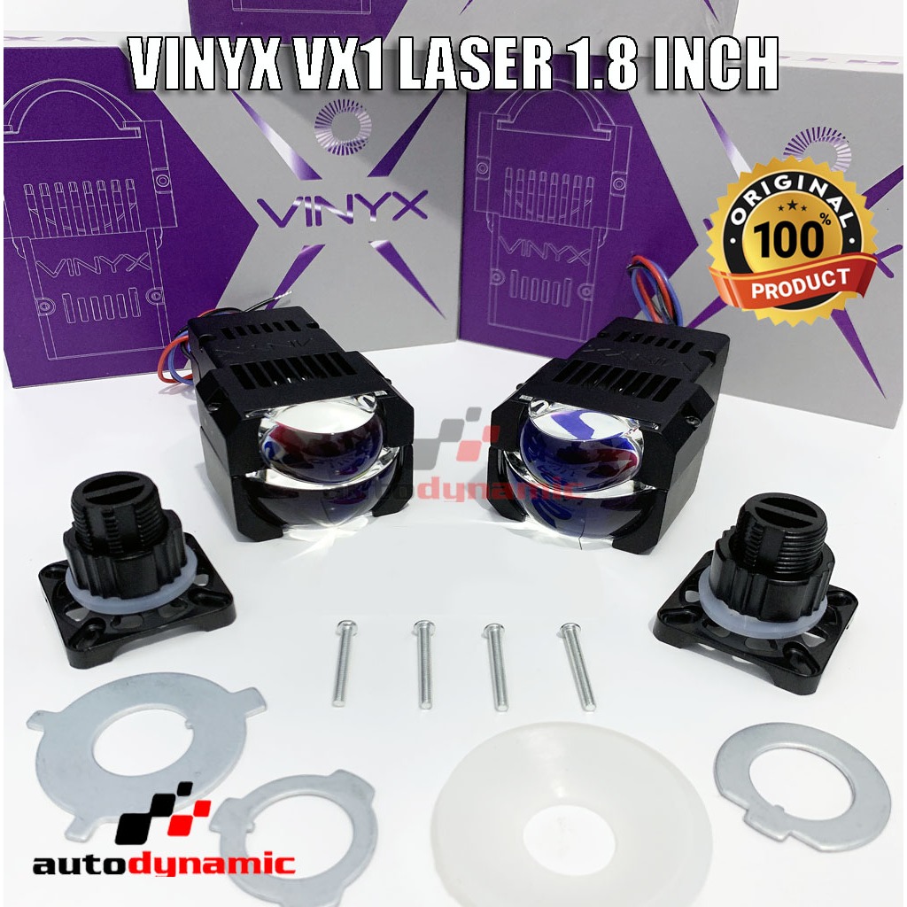Jual ORIGINAL MINI BILED VINYX MATRIX VX1 TIPE LASER 1,8 INCH MOTOR ...