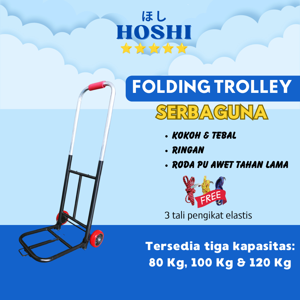 Jual Trolley Lipat Serbaguna 80 kg / 100 kg / 120 kg, Trolley Besi ...