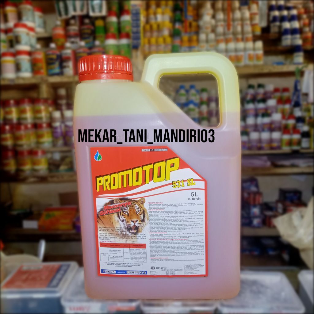Jual Promotop 531 SL 5 Liter--Herbisida untuk mengendalikan gulma ...
