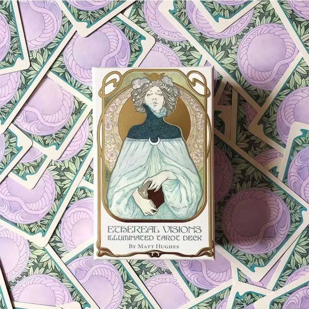 Jual Ethereal Visions Illuminated Tarot Cards A Deck of 78 Oracle Cards ...