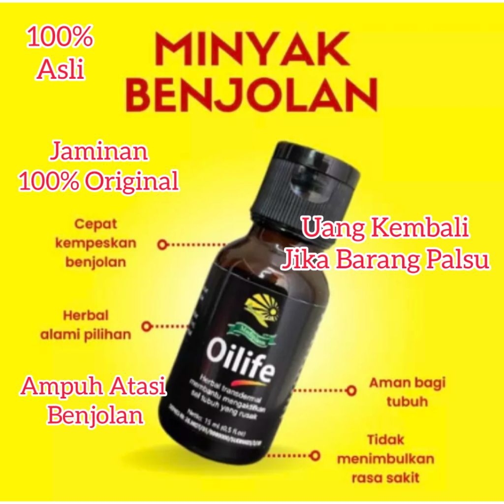 Jual [𝐆𝐀𝐑𝐀𝐍𝐒𝐈 𝐎𝐑𝐈] SALEP MINYAK OI LIFE ASLI ORIGINAL - OBAT BENJOLAN ...